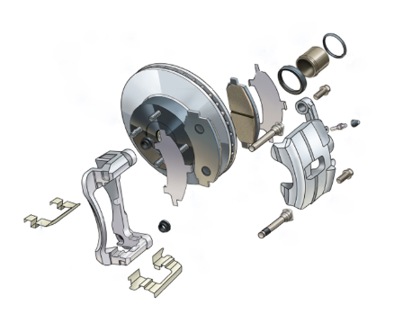 How brake caliper guide pins work - Grand Hardware